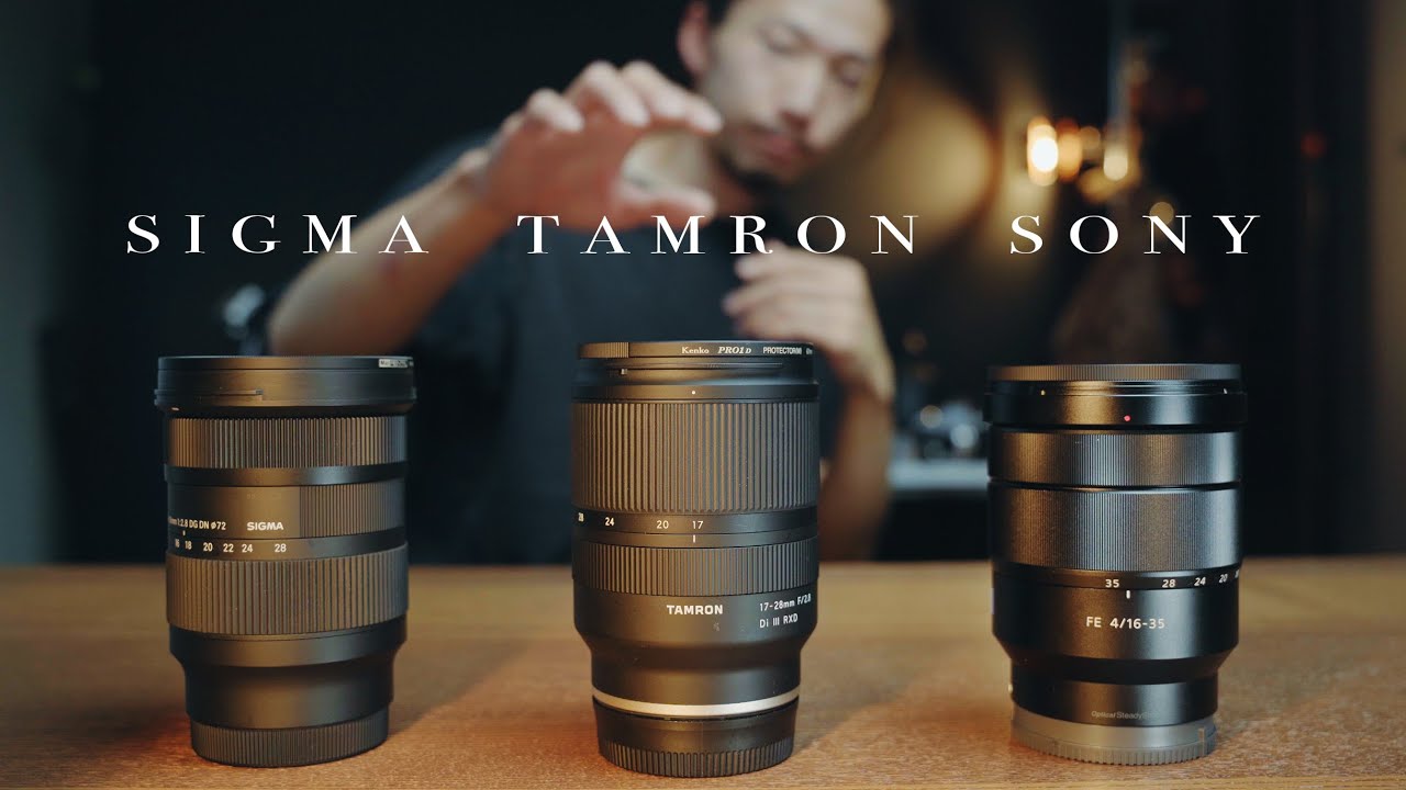 The ULTIMATE Sony Wide Zoom Comparison | Sigma 16-28 vs Tamron 17-28 vs ...