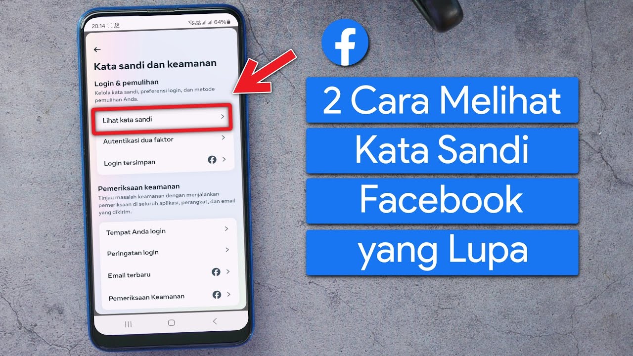 2 Cara Melihat Kata Sandi Akun Facebook yang Lupa - YouTube