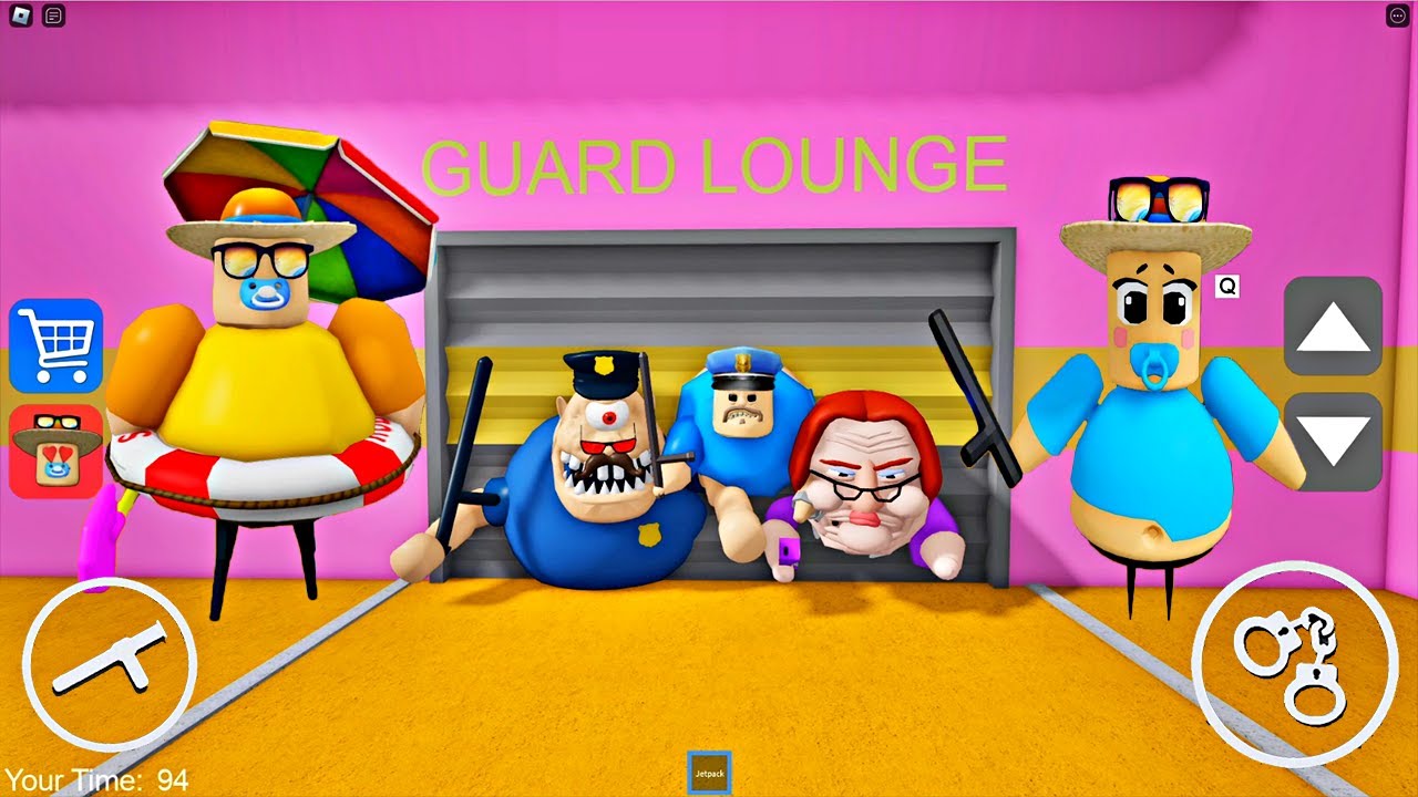 ⛱️ SUMMER BABY BARRY UPDATE 🍍 NEW SCARY OBBY FULL GAMEPLAY (ROBLOX ...