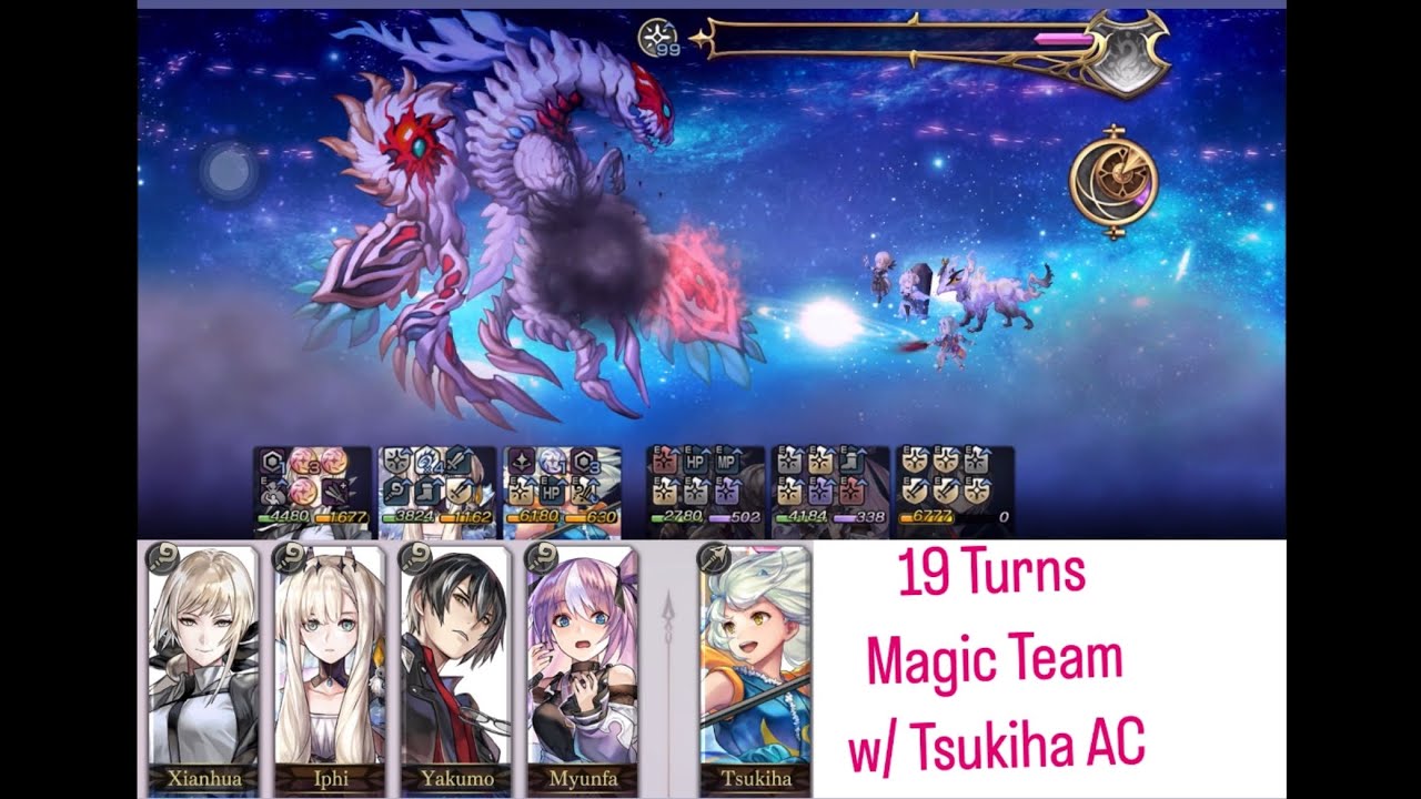 Another Eden - Kaputnik - 19 Turns Clear with Magic Team featuring ...