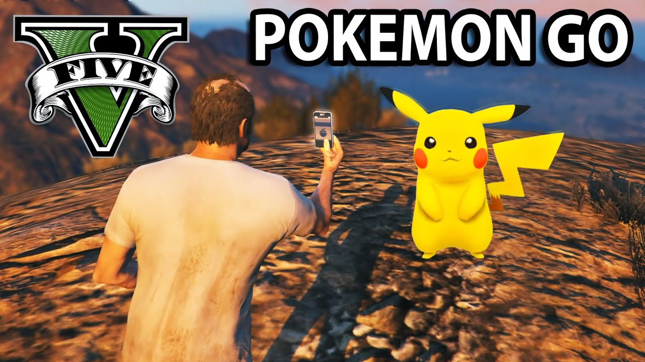 GTA V - Trevor plays Pokemon Go - YouTube