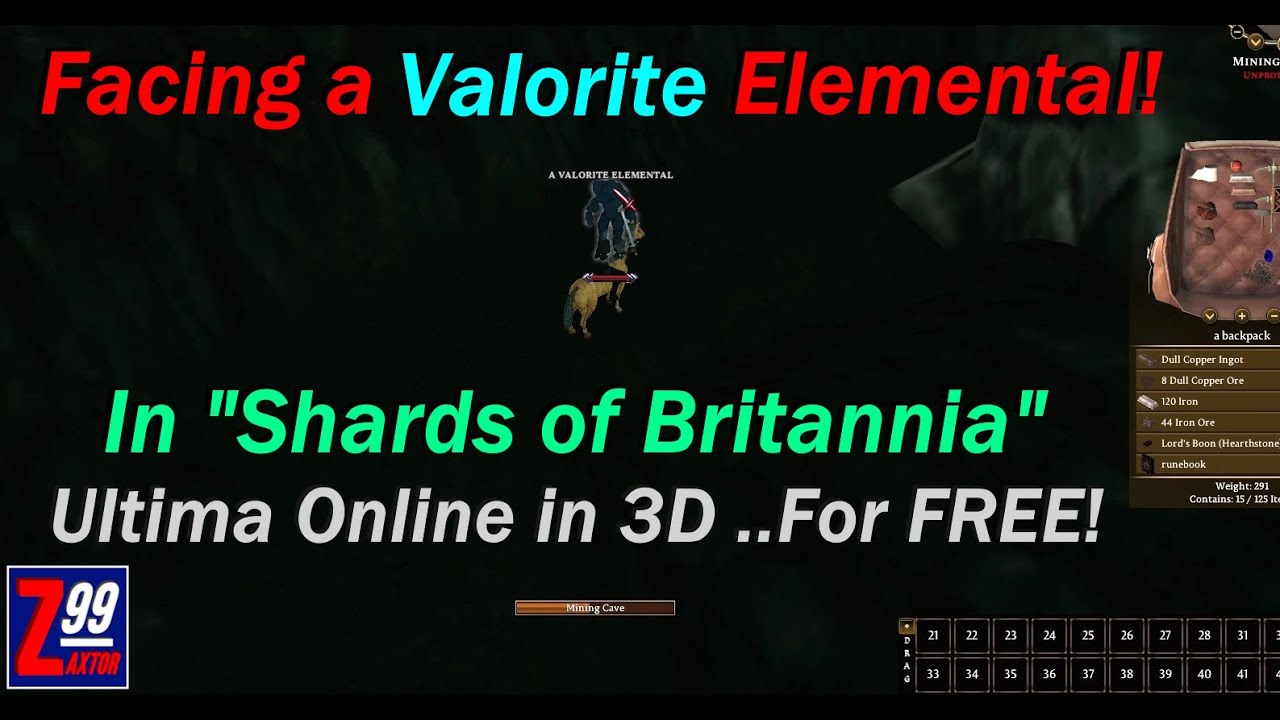 Classic Ultima Online Now In 3D With Shards of Britannia! - Mining Up A ...