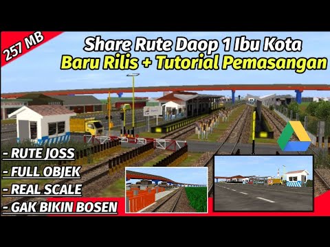RUTE IBU KOTA⁉️SHARE RUTE DAOP 1 BARU RILIS NO PASSWORD & CARA ...