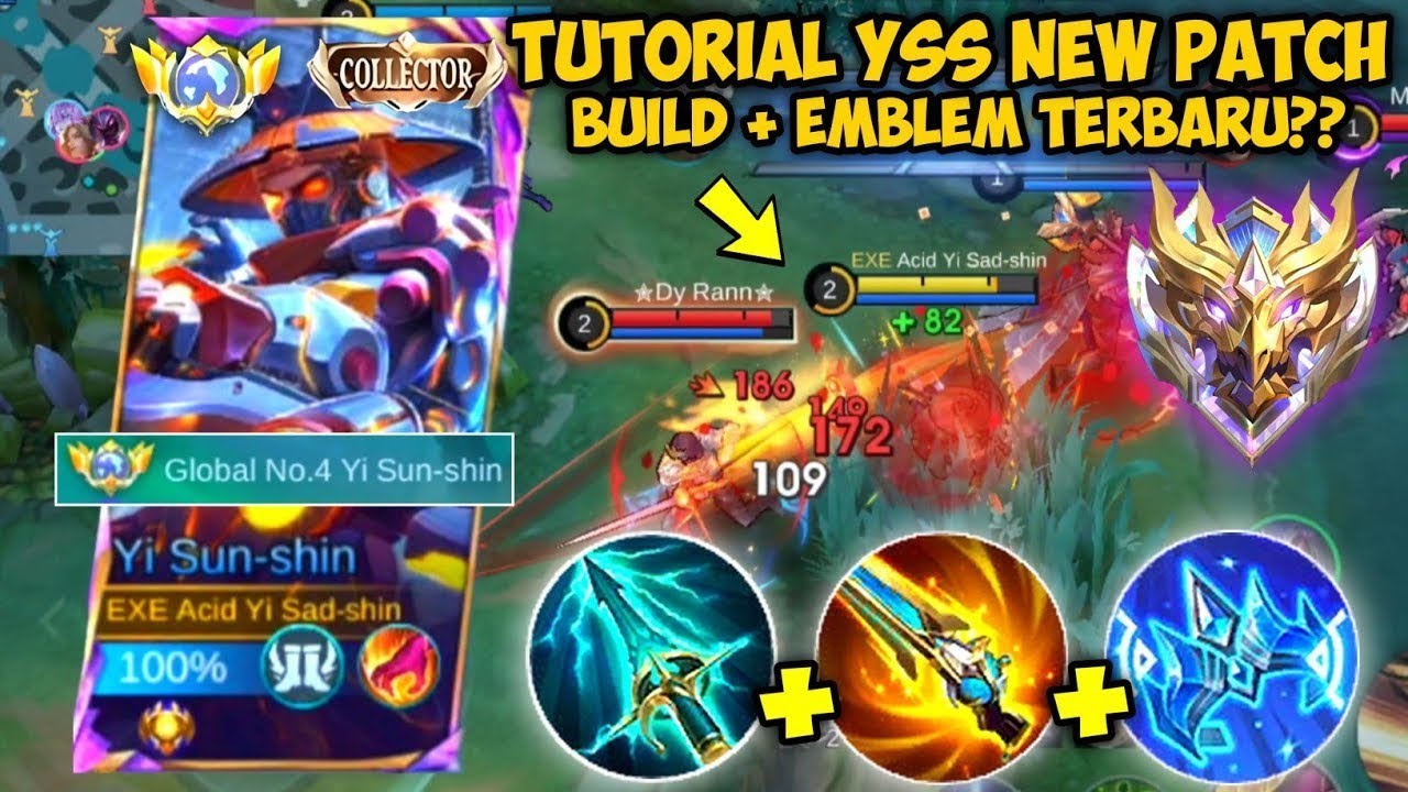 Tips Mahir Mainin Pasif YSS Saat War!! Cara Rotasi, Build + Emblem ...