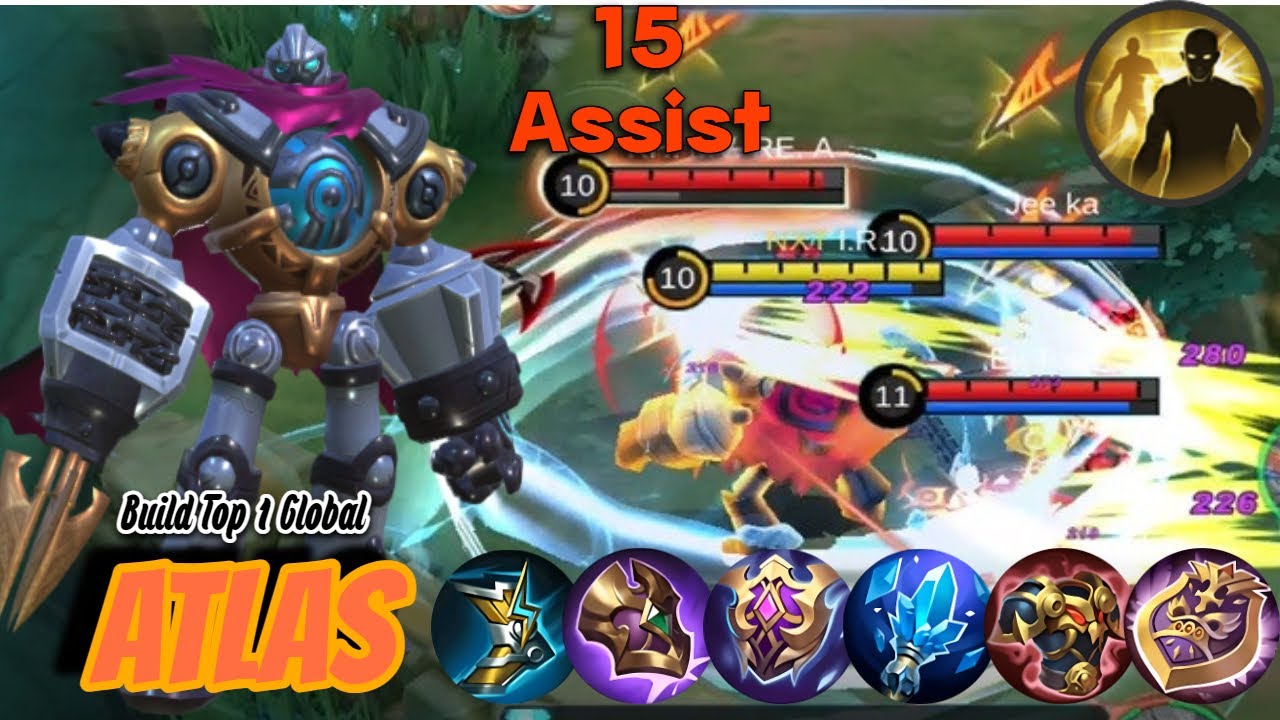 15Ass!!Atlas!!Solo Rank!!Road to Mythic - Game Play Build Top1 Global ...