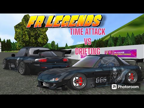 DRIFTING VS TIME ATTACK MAZDA RX7 IN GUNSAI FR LEGENDS - YouTube