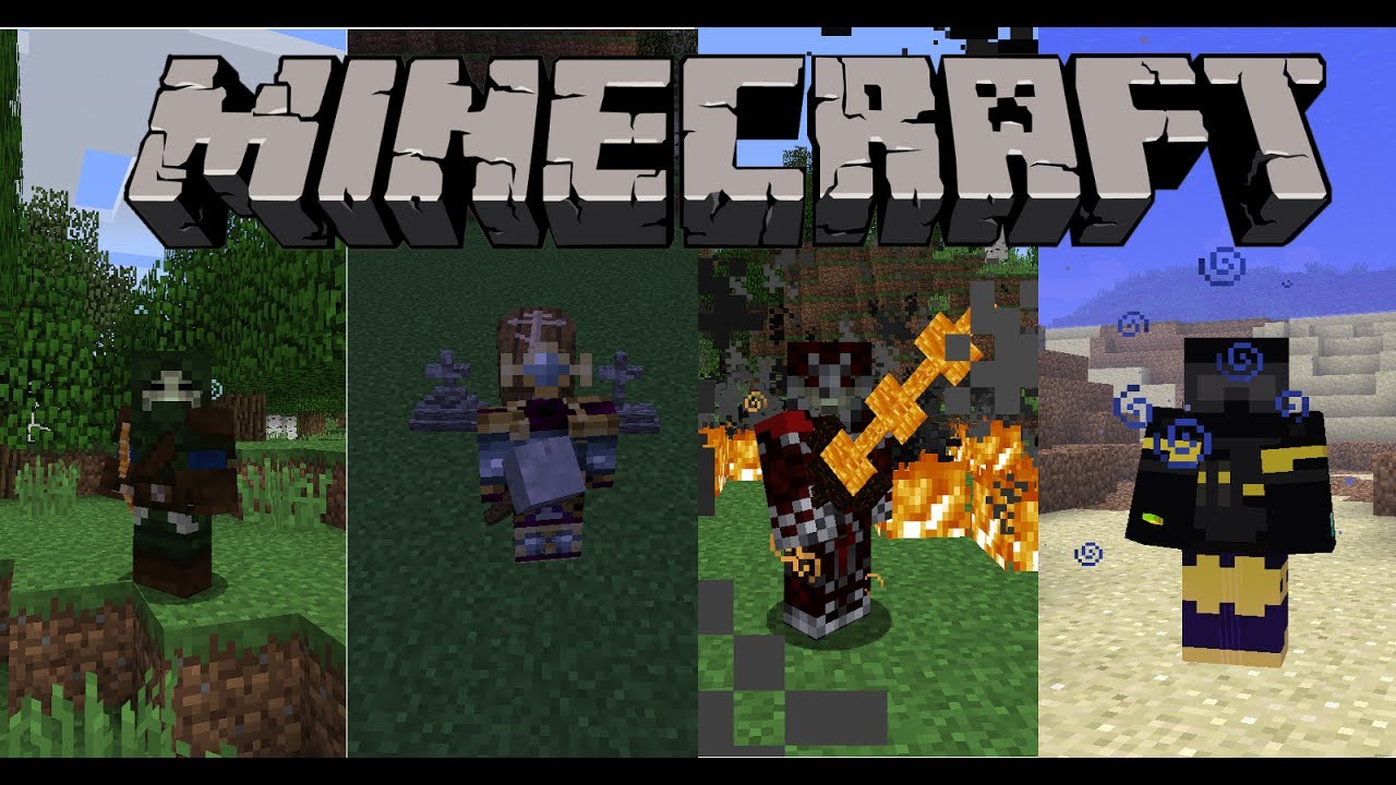 Krieger, Geisterbeschwörer, Jäger und vieles mehr mehr! Minecraft World ...