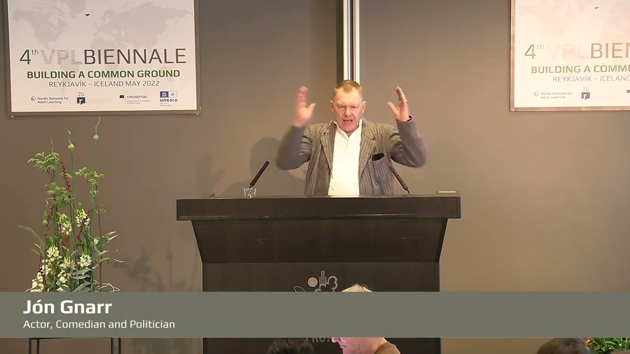 A users voice – Jón Gnarr, Icelandic actor, comedian and politician ...