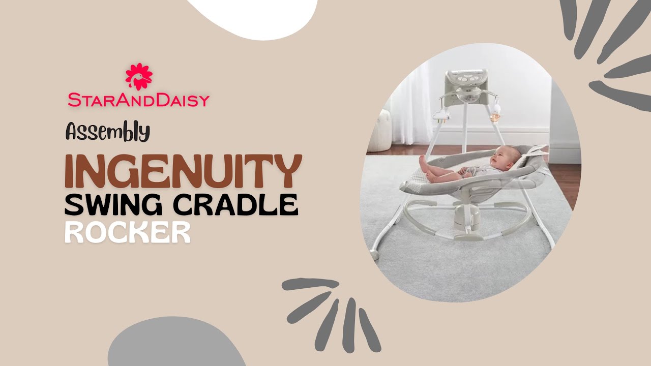 StarAndDaisy- Ingenuity Convertible Electric Swing Cradle Rotatable ...