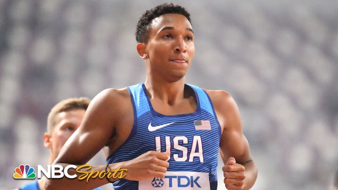 Donavan Brazier wins 800m semifinal at World Track and Field ...