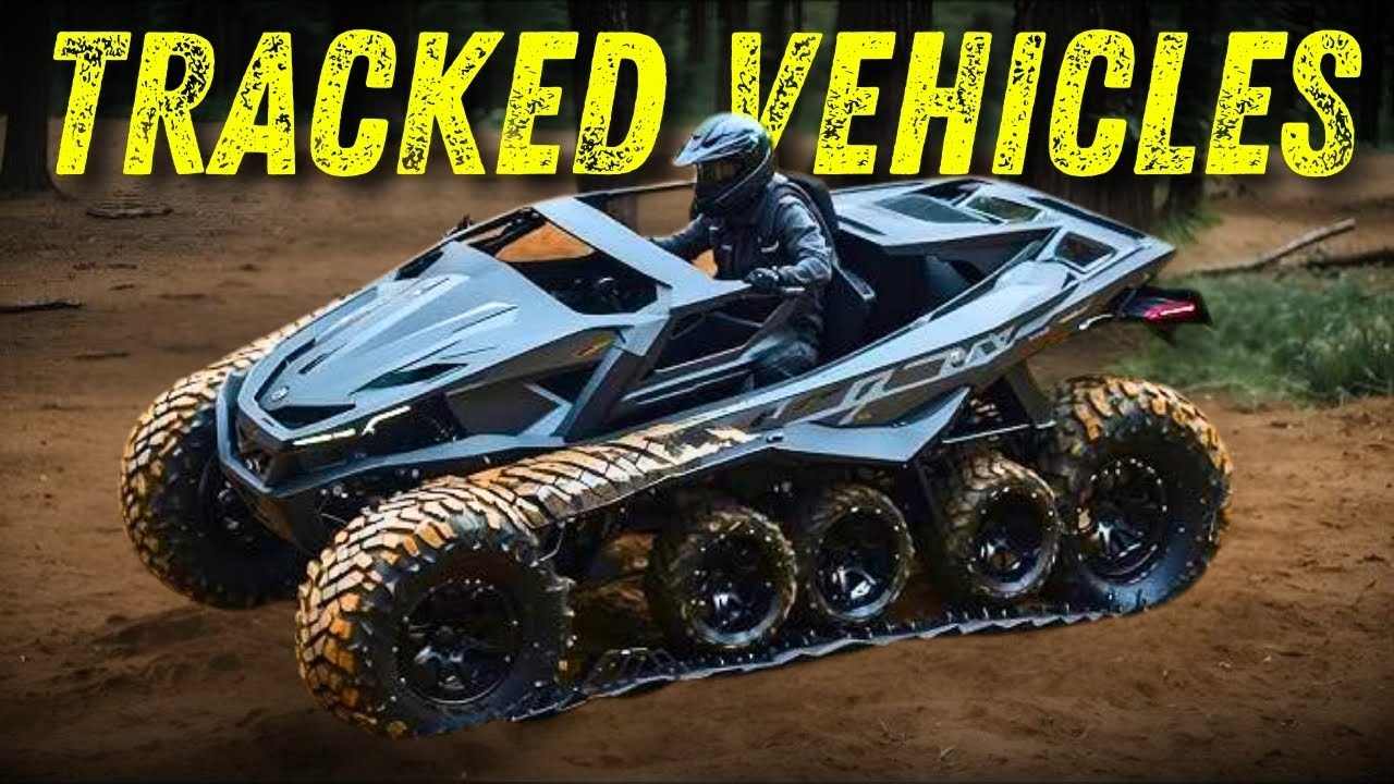 Crazy Cars: The Most Captivating Modern Tracked Vehicles of 2024! - YouTube