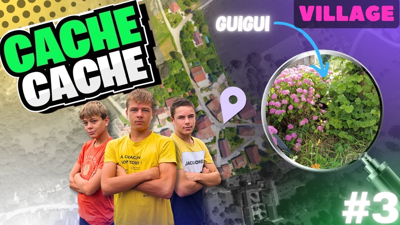ÉNORME CACHE CACHE DANS UN VILLAGE ! (C'EST ÉNORME ! ) - YouTube