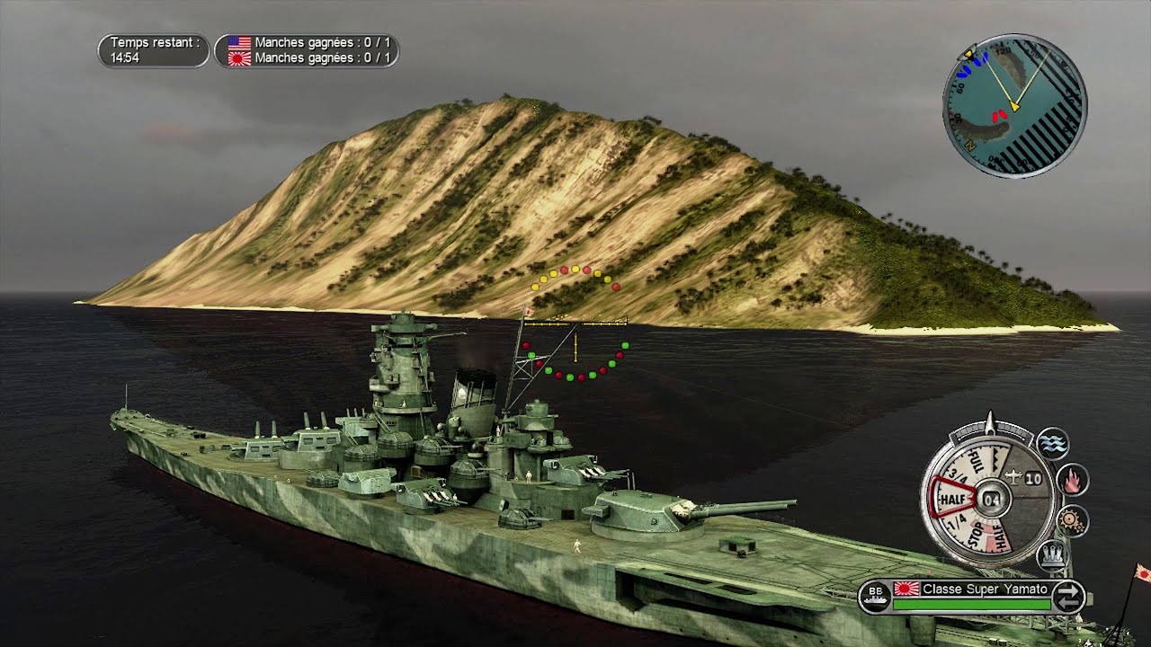 Battlestations Pacific - Duel sur Volcan avec le Super Yamato (DLC ...