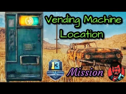 Location of vending machine in pubg (miramar) || RP mission || Season ...