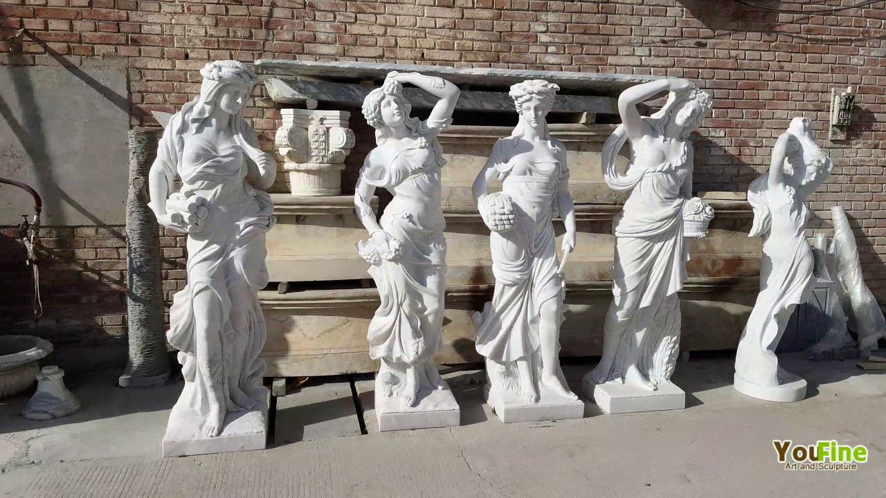 Outdoor Famous Four Seasons Statues for Garden Decor in Stock from You ...