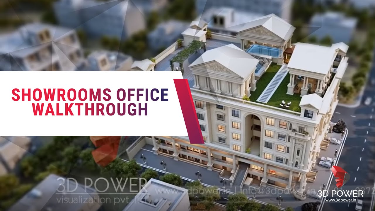 Architectural 3D Walkthrough Animation for Commercial Apartment. - YouTube