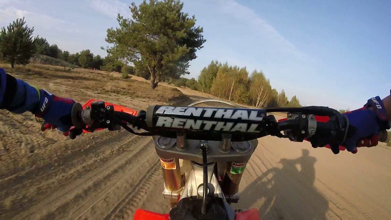 219 tries to WIDE OPEN Seroki motocross sand track Honda CRF 250 ...