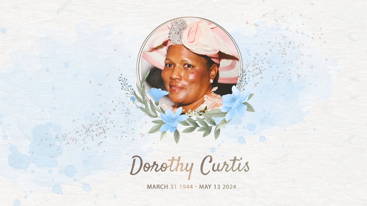 Celebrating the Life of Dorothy E Curtis - YouTube