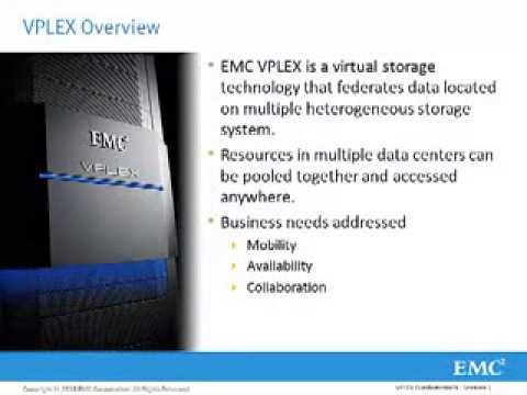 VPLEX Fundamentals Intro 1 - YouTube