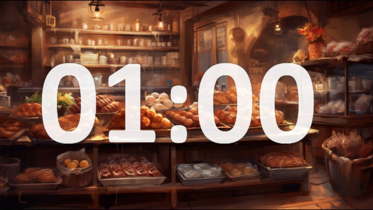 1 Minute Timer Bakery - YouTube