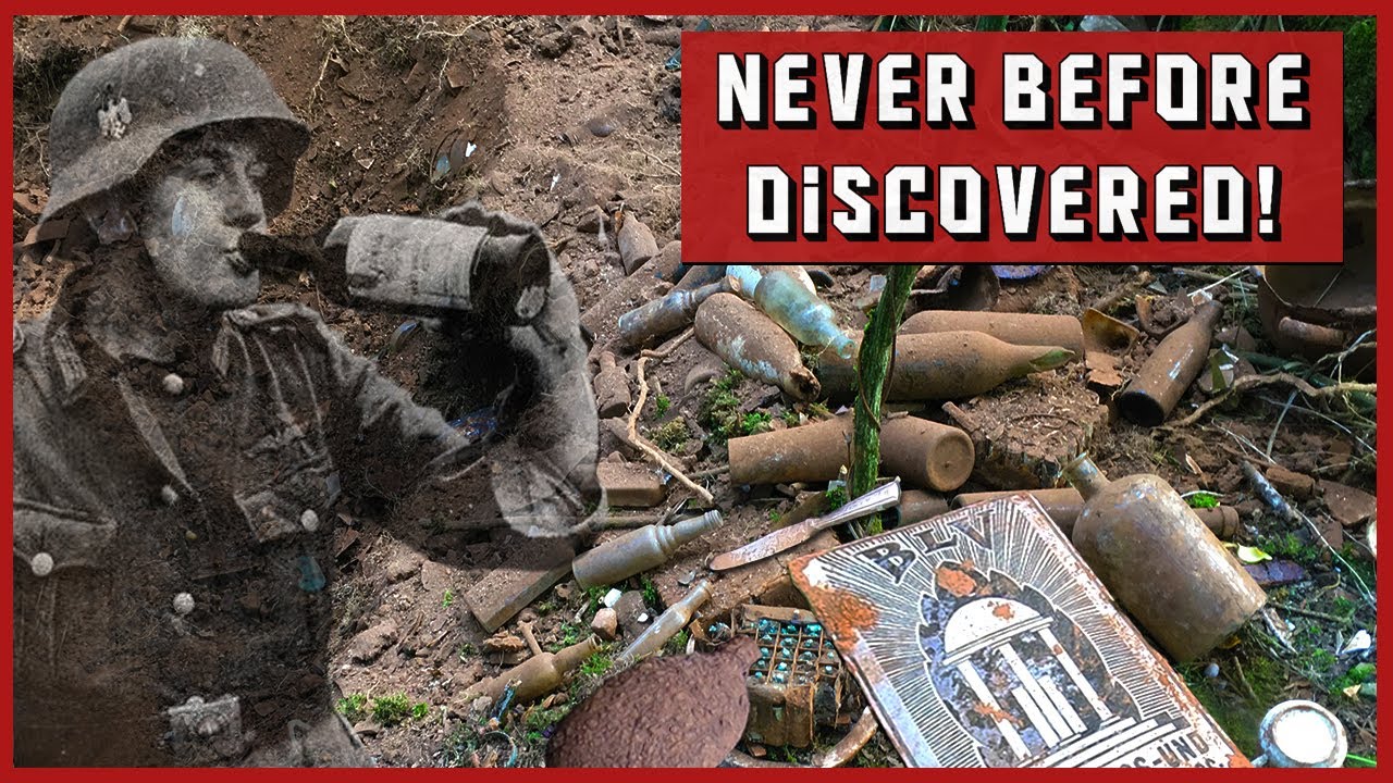Berlin's WW2 dumping ground - WW2 relic digging - YouTube