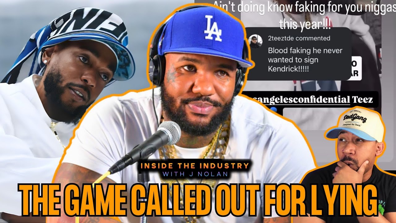 The Game Caught LYING About Wanting to Sign Kendrick: 2TEEZ Says Stop ...