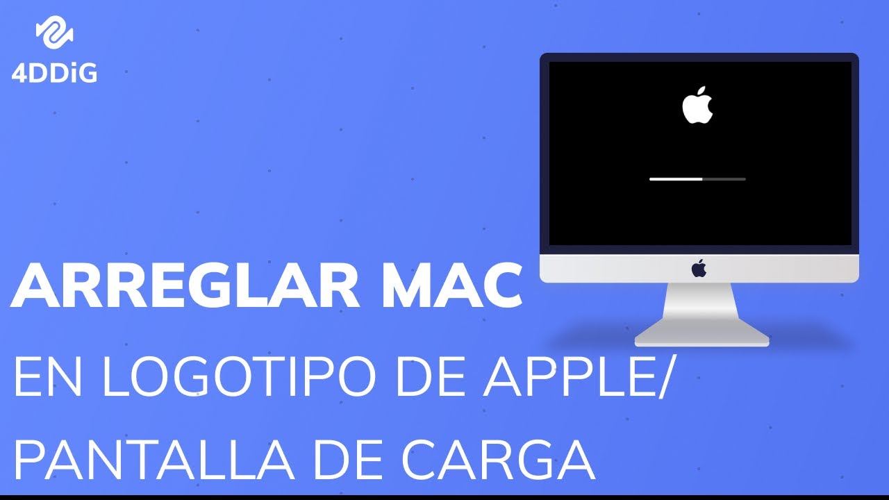 ¿Cómo Arreglar Mac Atascado en El Logotipo de Apple/ La Pantalla de ...