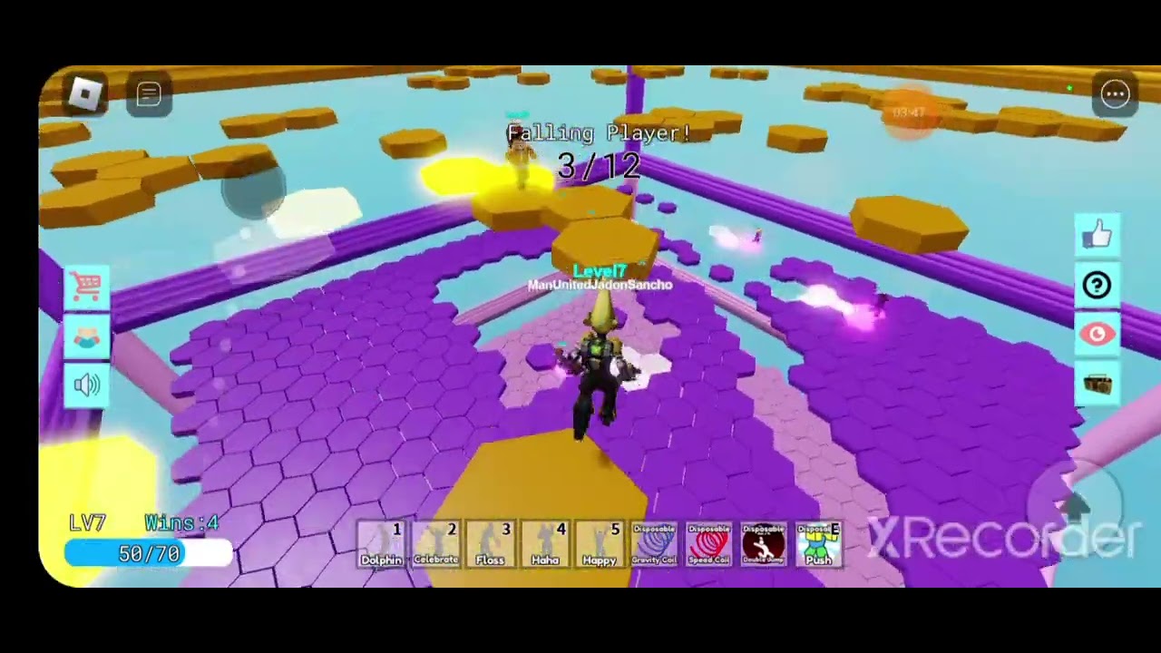 Playing falling colour and hide and seek extreme in roblox!!! - YouTube