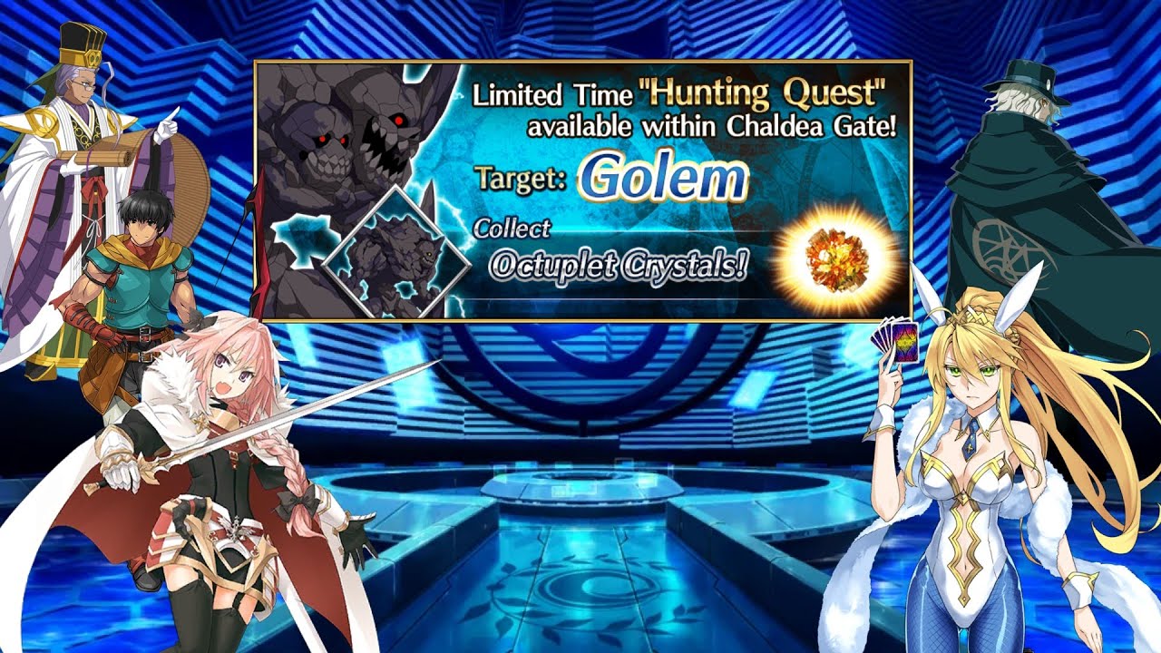 [FGO NA] Golem Hunting - 3T Pride Rank ft Chen Gong & Astolfo, Arash ...