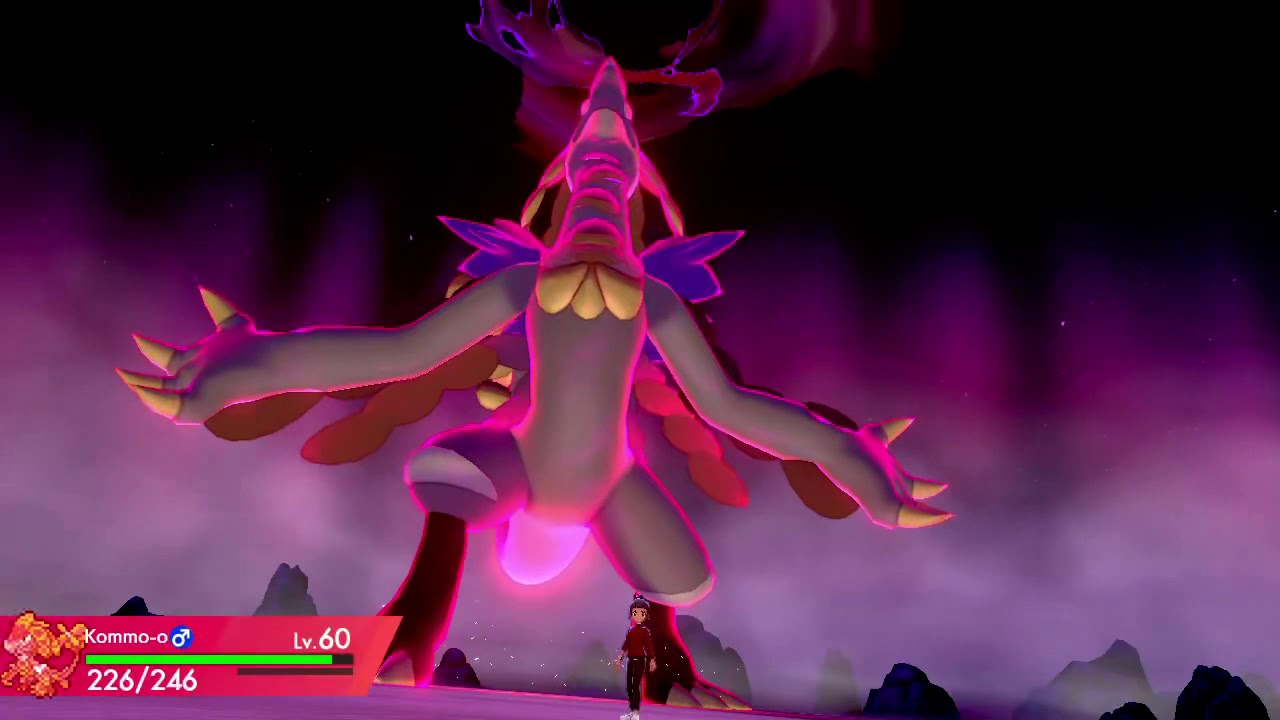 Dynamax Kommo-o Cry - YouTube