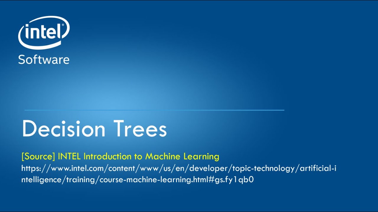 [Machine Learning] Decision Trees - YouTube