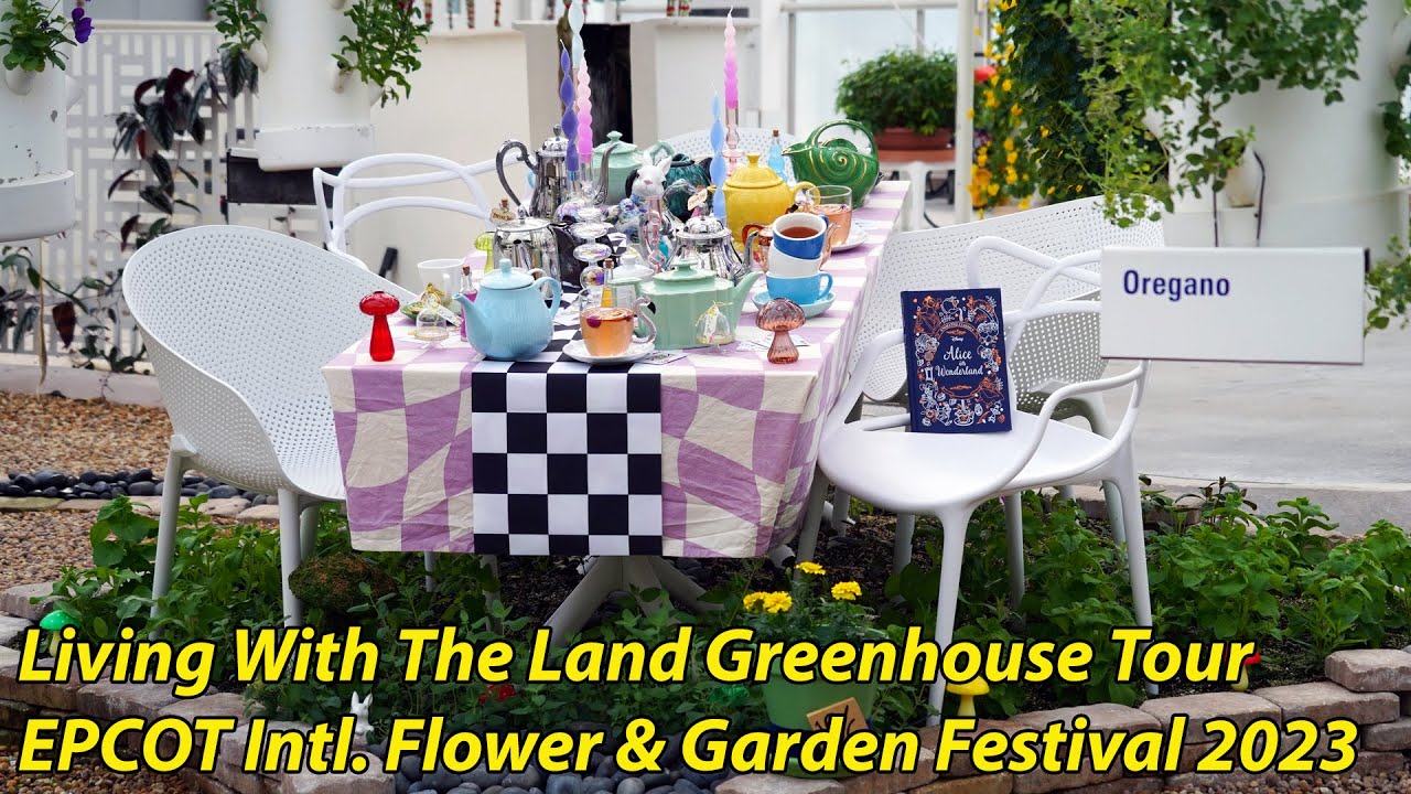 Living with the Land Greenhouses POV - EPCOT Flower & Garden w/Story ...