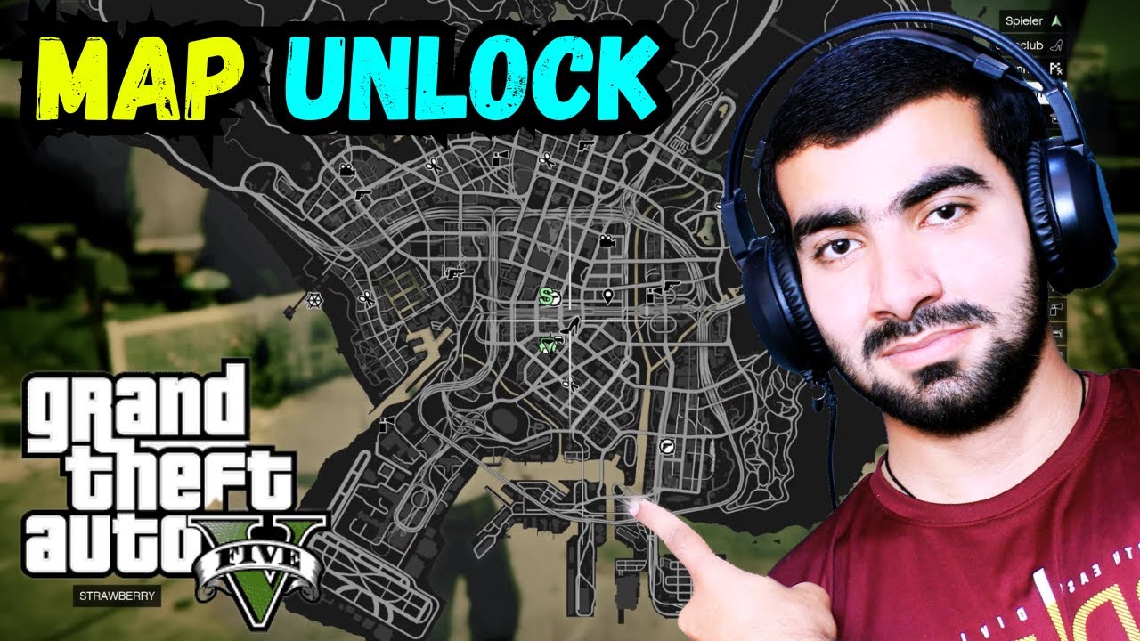 100% COMPLETE MAP UNLOCK IN GTA 5 | GTA V FULL MAP REVEAL | GTA 5 MODS ...