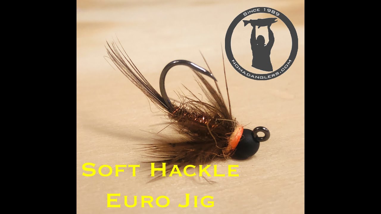 Soft Hackle Euro Jig - YouTube