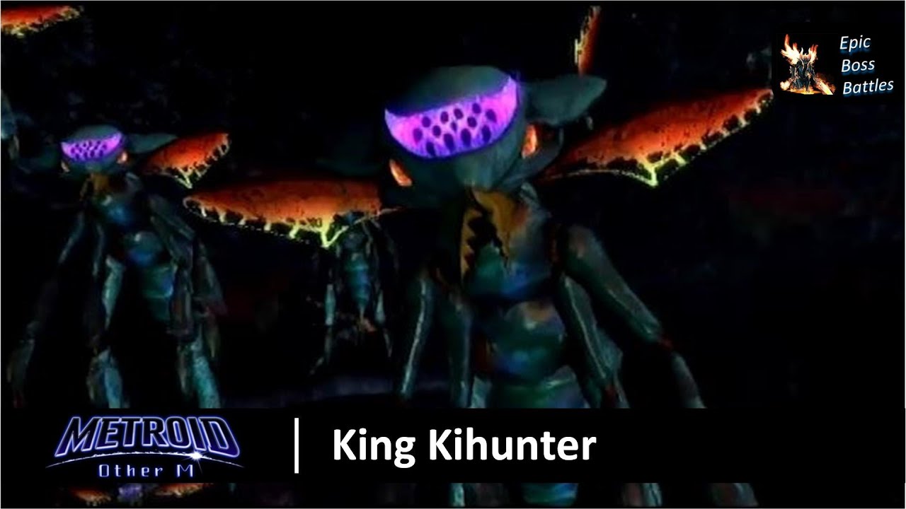 Metroid: Other M - King Kihunter Boss Battle [HD] - YouTube