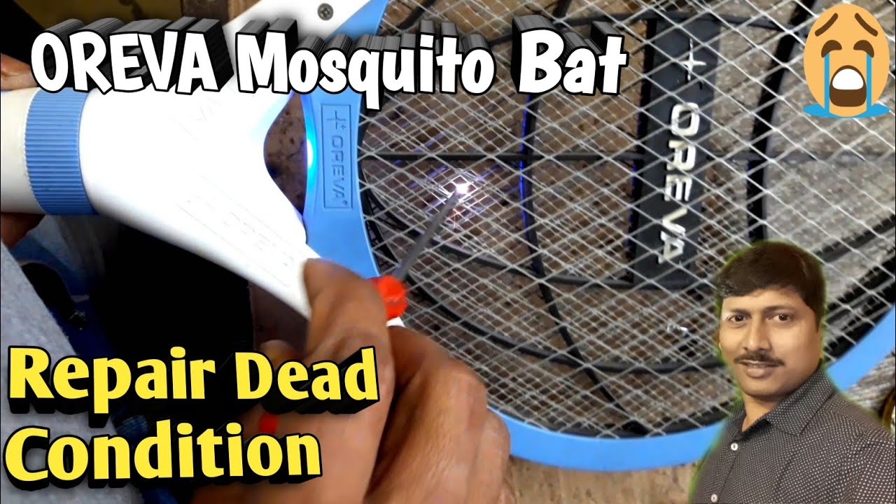 How To Repair Mosquito Killer Bat | Oreva Mosquito Killer Bat Fix Dead ...