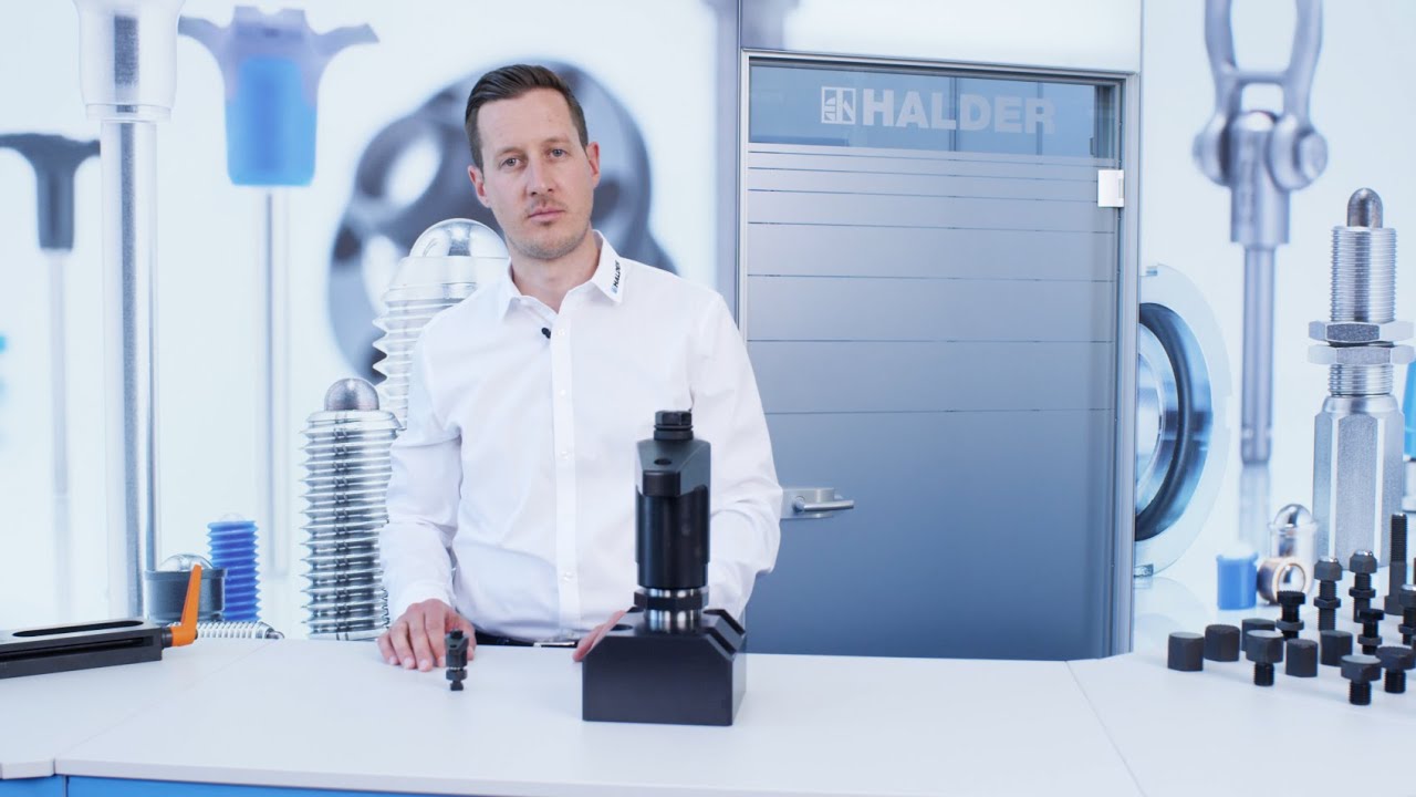 Halder - Clamping Devices XL - YouTube