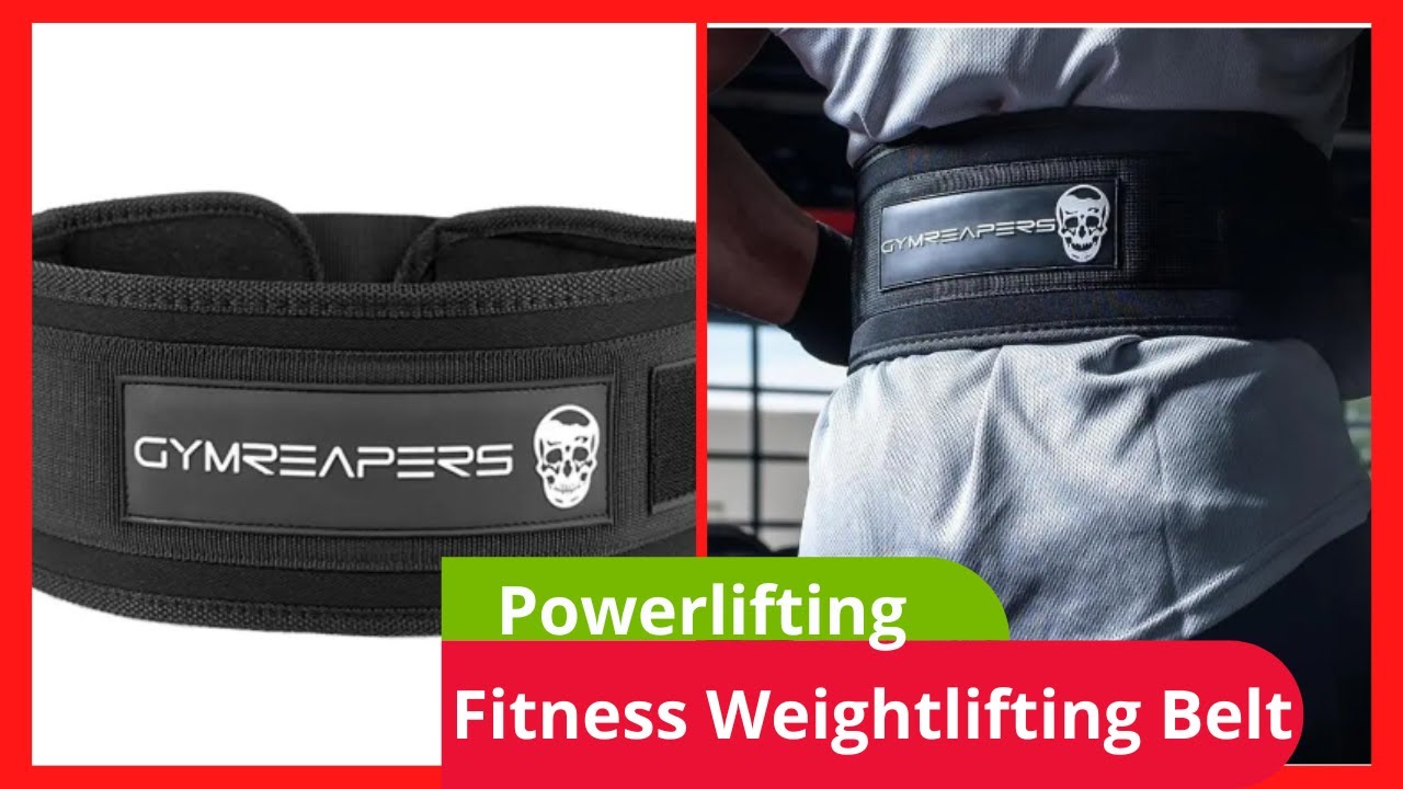 Fitness Weightlifting Belt - (Powerlifting) Top Belt Option for ...