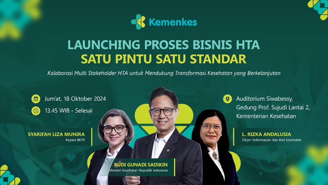Launching Proses Bisnis HTA Satu Pintu Satu Standar - YouTube