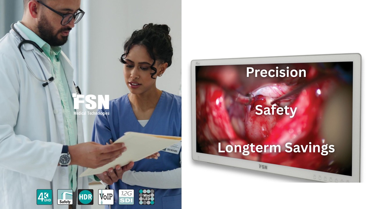 FSN Medical Display Monitors - YouTube