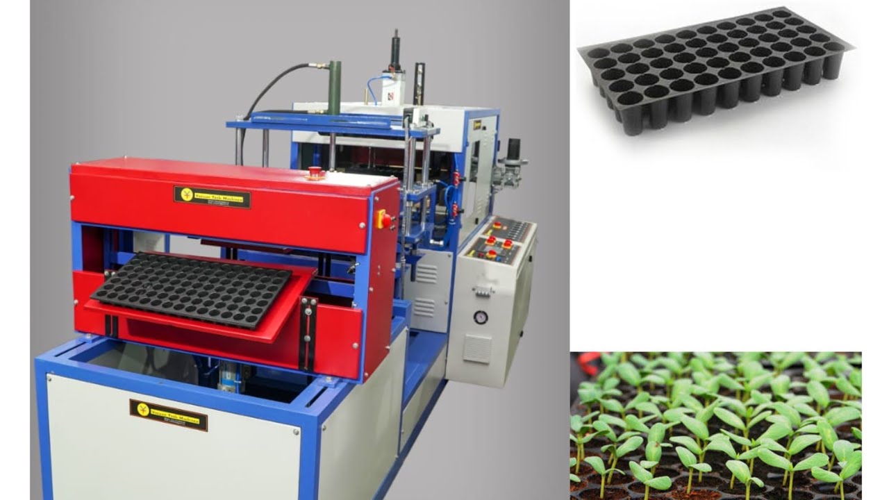🌱 Nursery Tray Making Machine 🌱 - YouTube