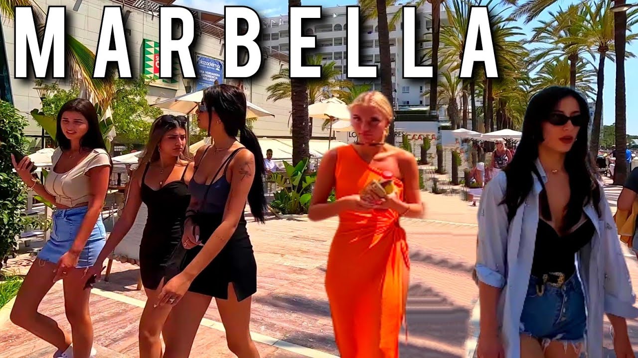 MARBELLA 🇪🇸 Spain Sunny Beautiful Day JUNE 2023 Costa del Sol 4K - YouTube
