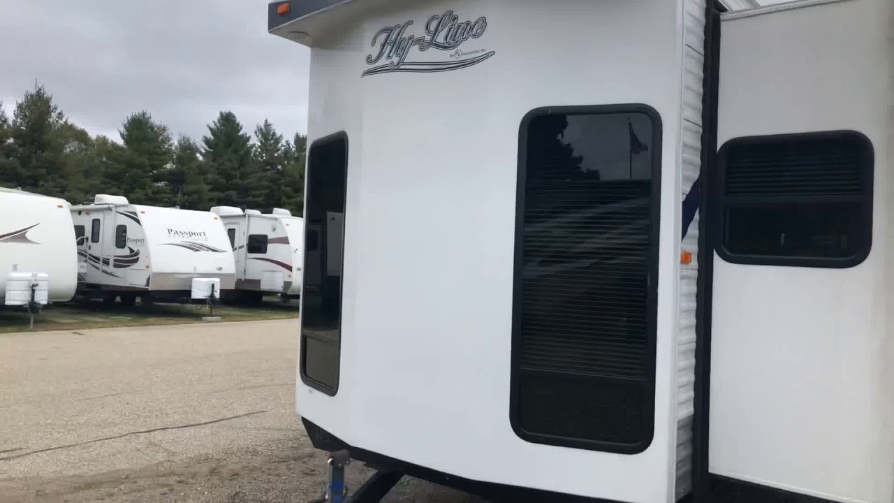 NEW 2017 Hy-Line Destination Trailer For Sale in Wisconsin - YouTube