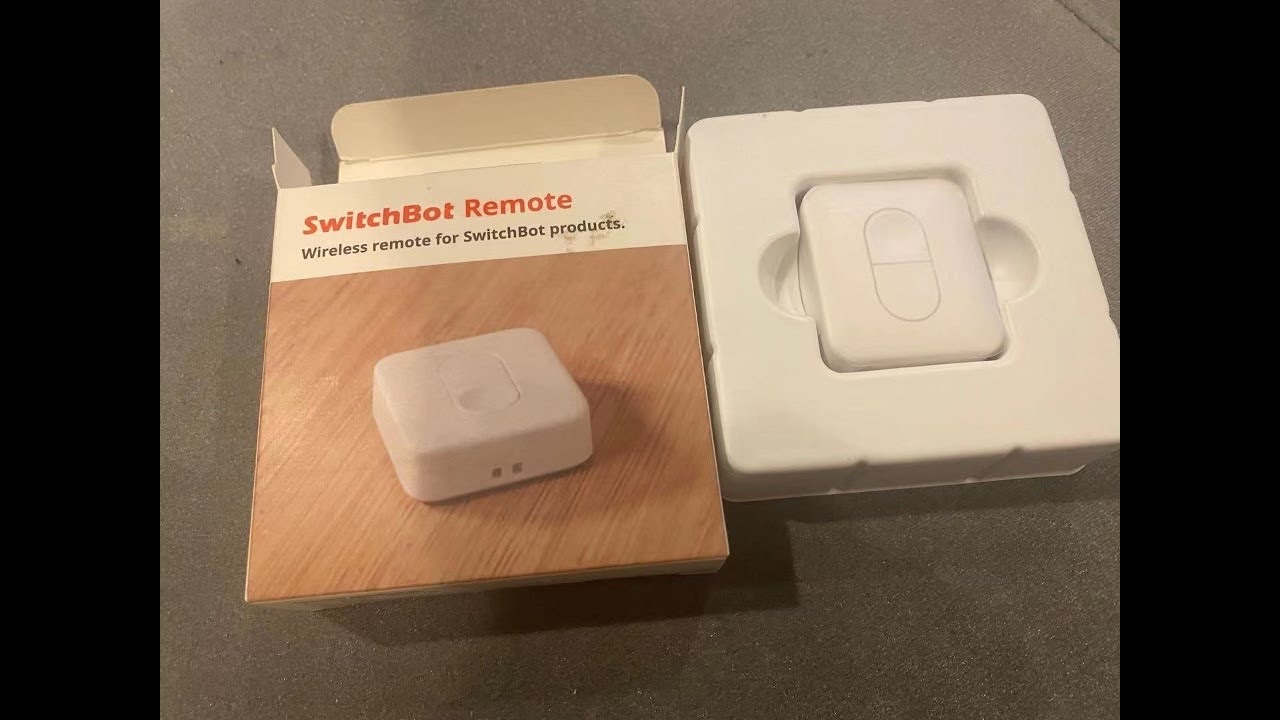 SwitchBot Remote One Touch Button - Compatible with SwitchBot Bot, Curtain Robot, Color Bulb ...