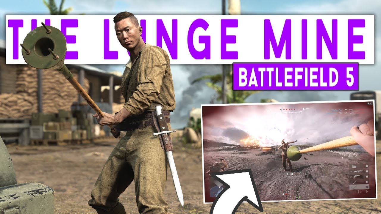 Lunge Mine RAW GAMEPLAY (ITS FUN) - Battlefield 5 - YouTube