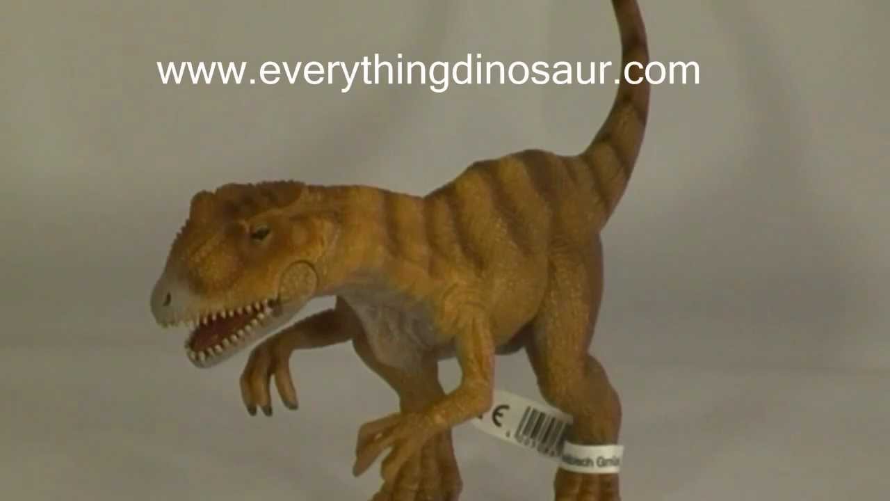 World of History Schleich Allosaurus Dinosaur Model Reviewed - YouTube