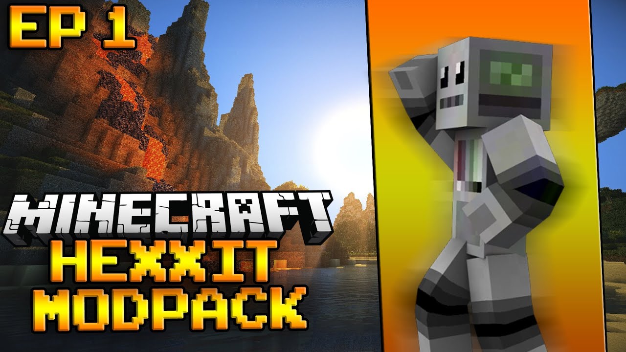 Minecraft: Hexxit ModPack #1 - Armadillo's? - YouTube