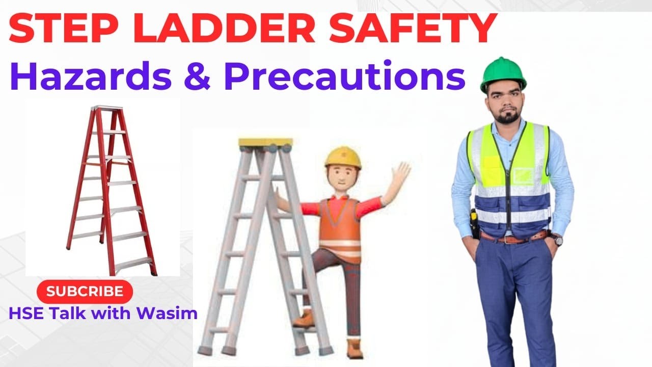 Step Ladder Safety | Hazards, Precautions & Safe Practices - YouTube
