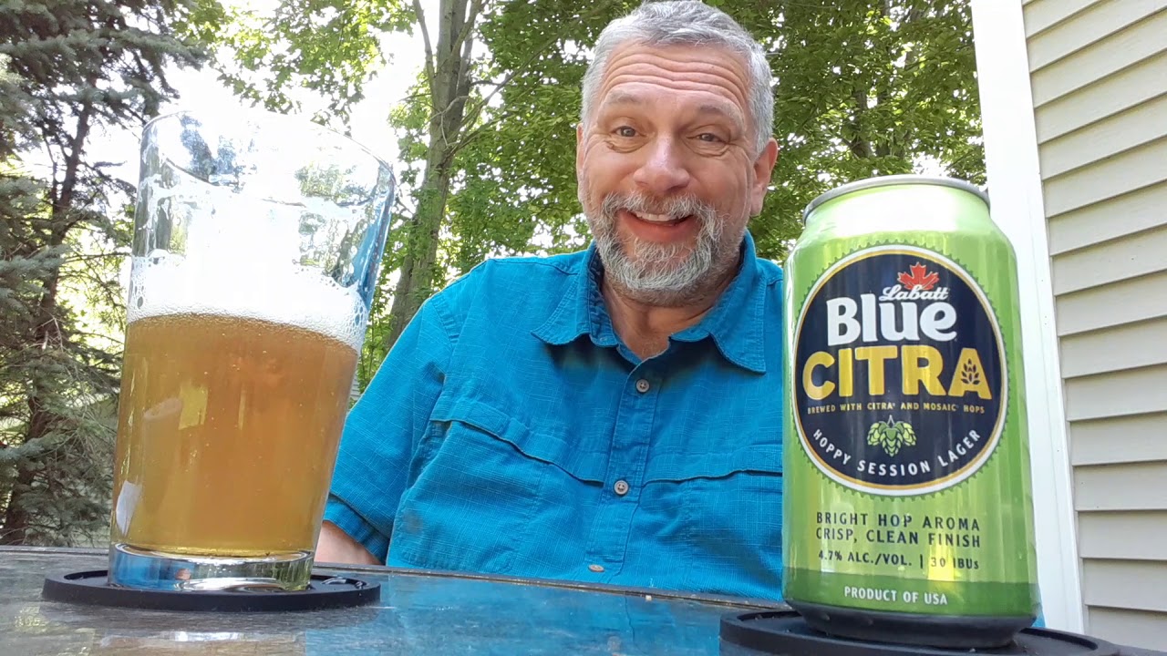 Labatt Blue Citra versus Founders All DAY IPA - YouTube