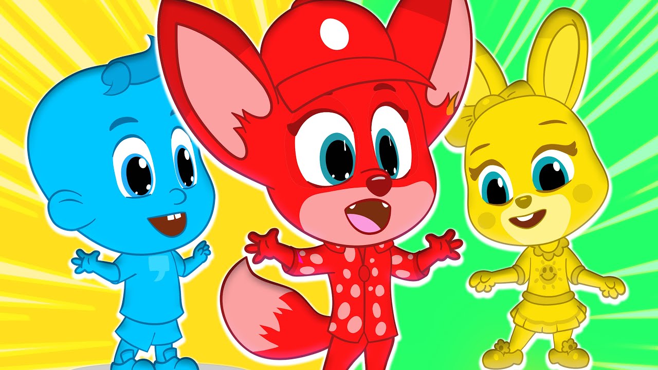 Red, Yellow, Blue! 🎨 Lili and Max Wear Color Costumes | Learn Colors ...